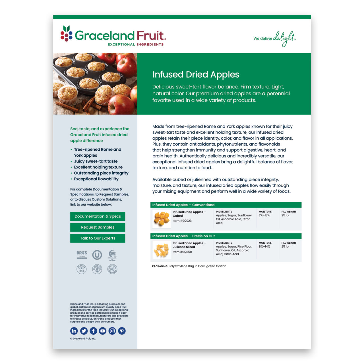 Company & Product Brochures - Graceland Fruit